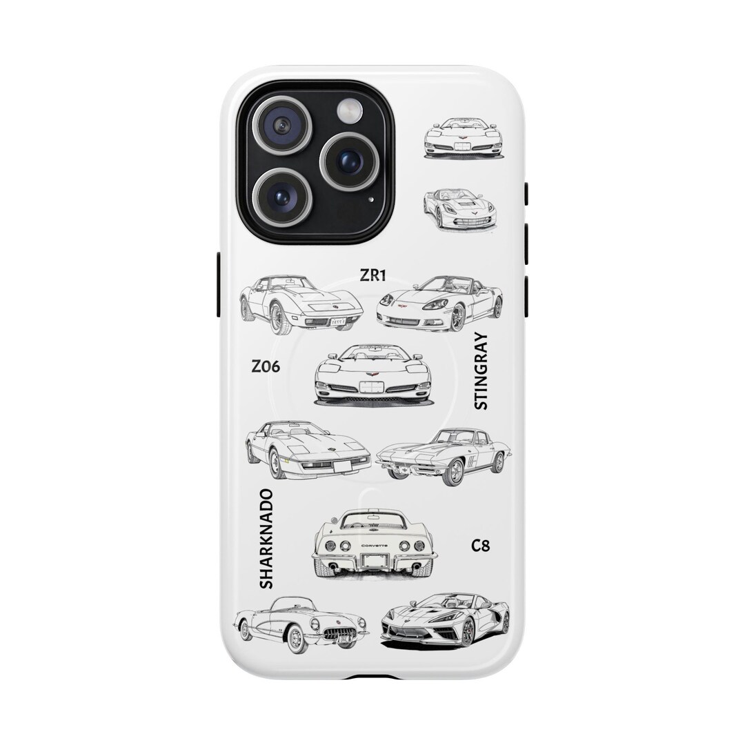 Iconic Corvette Cell Phone Case for iPhone 15 Pro Max and iPhone 16 Pro ...