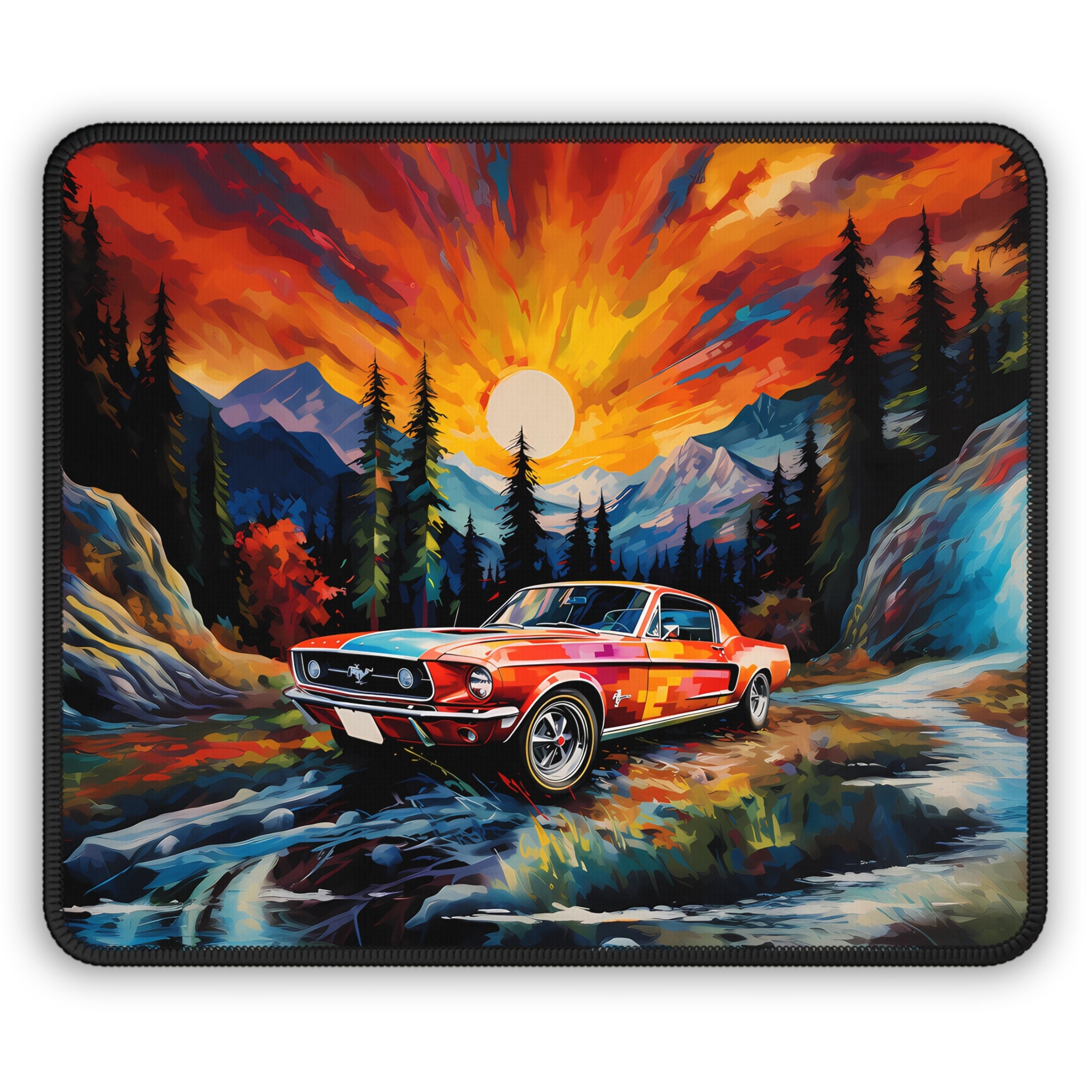 1967 Ford Mustang Gaming Mouse Pad - Computer Mouse Pad - Office ...
