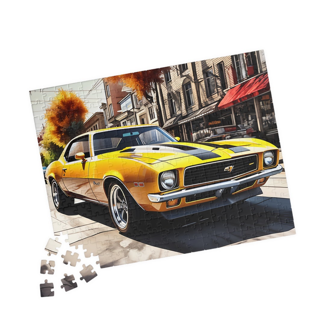1973 Chevy Camaro - Jigsaw Puzzle ( 252, 520, 1014-piece) - Iconic ...