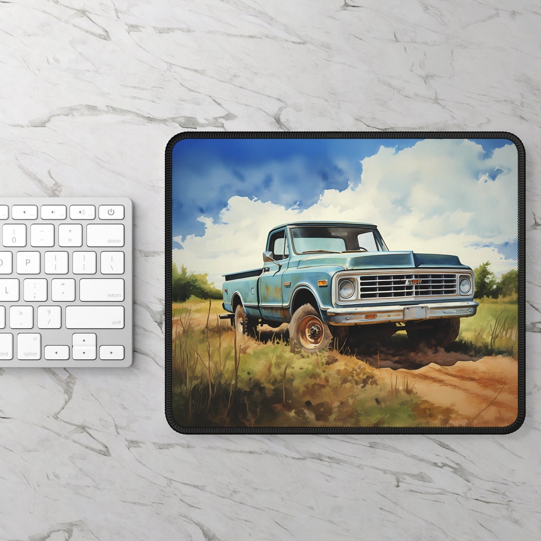 1972 Chevy Pickup Gaming Mouse Pad - Computer Mouse Pad - Office ...