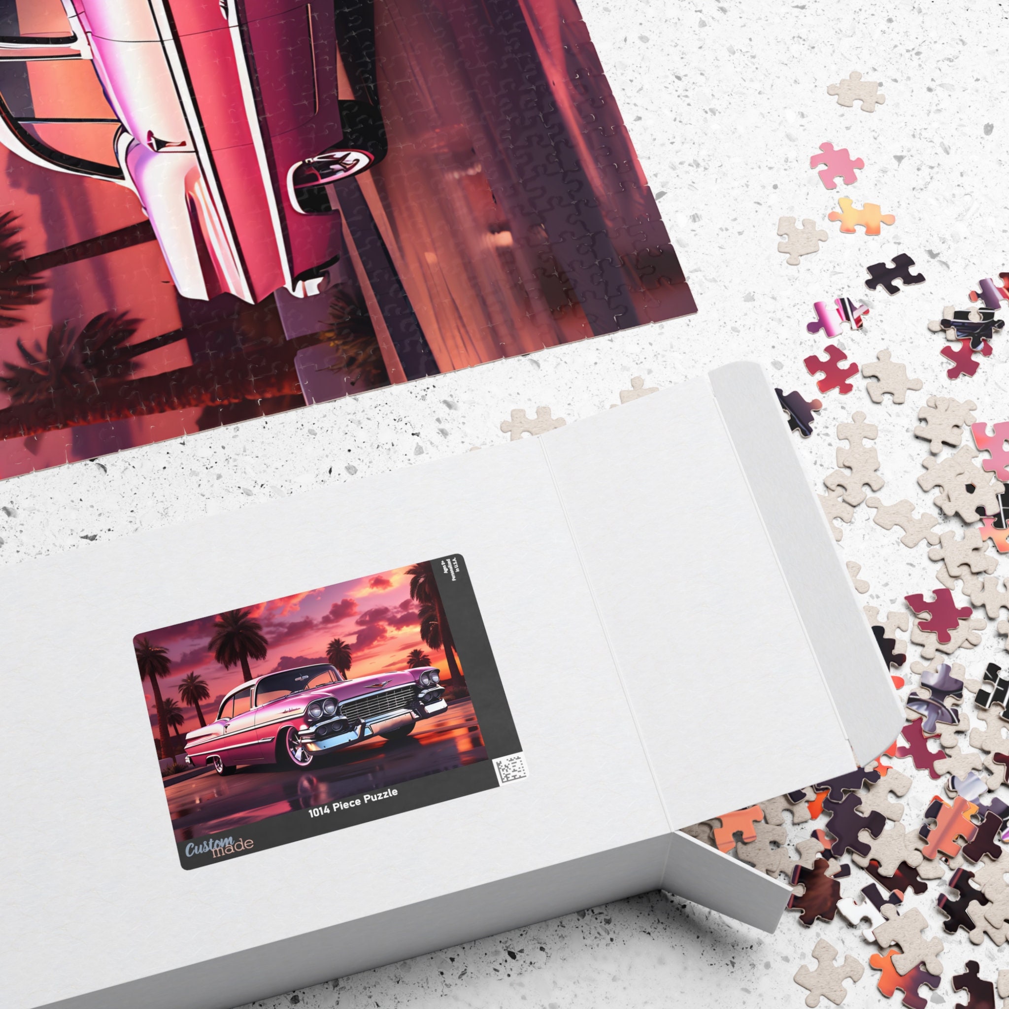 1958 Chevrolet Impala Jigsaw Puzzle 252, 520, 1014-piece Classic Car ...