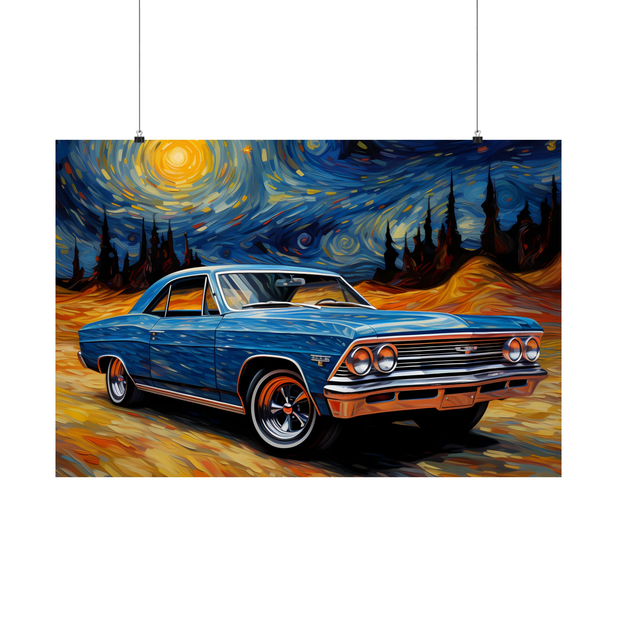 1967 Chevrolet Chevelle Horizontal Posters - Home Decoration - Wall Art ...