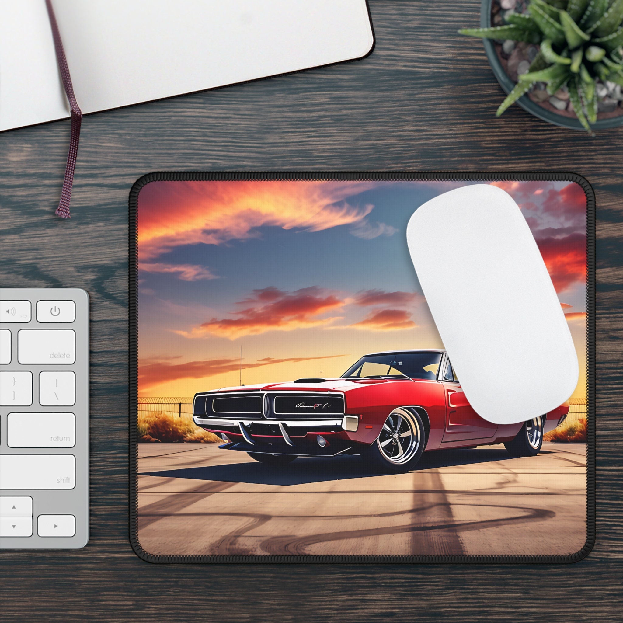 1969 Dodge Charger Mouse Pad Computer Mouse Pad Office Decoration ...