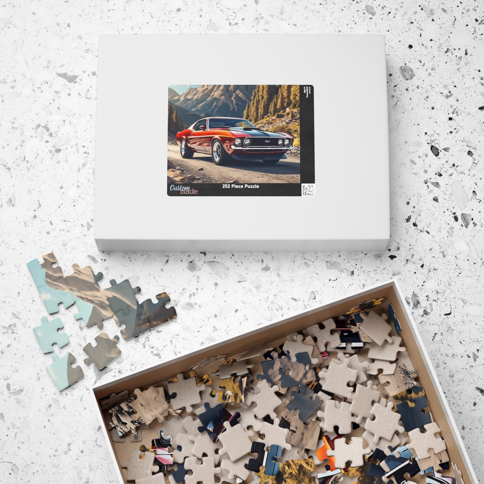 1971 Ford Mustang Mach 1 Jigsaw Puzzle 252, 520, 1014-piece Iconic ...