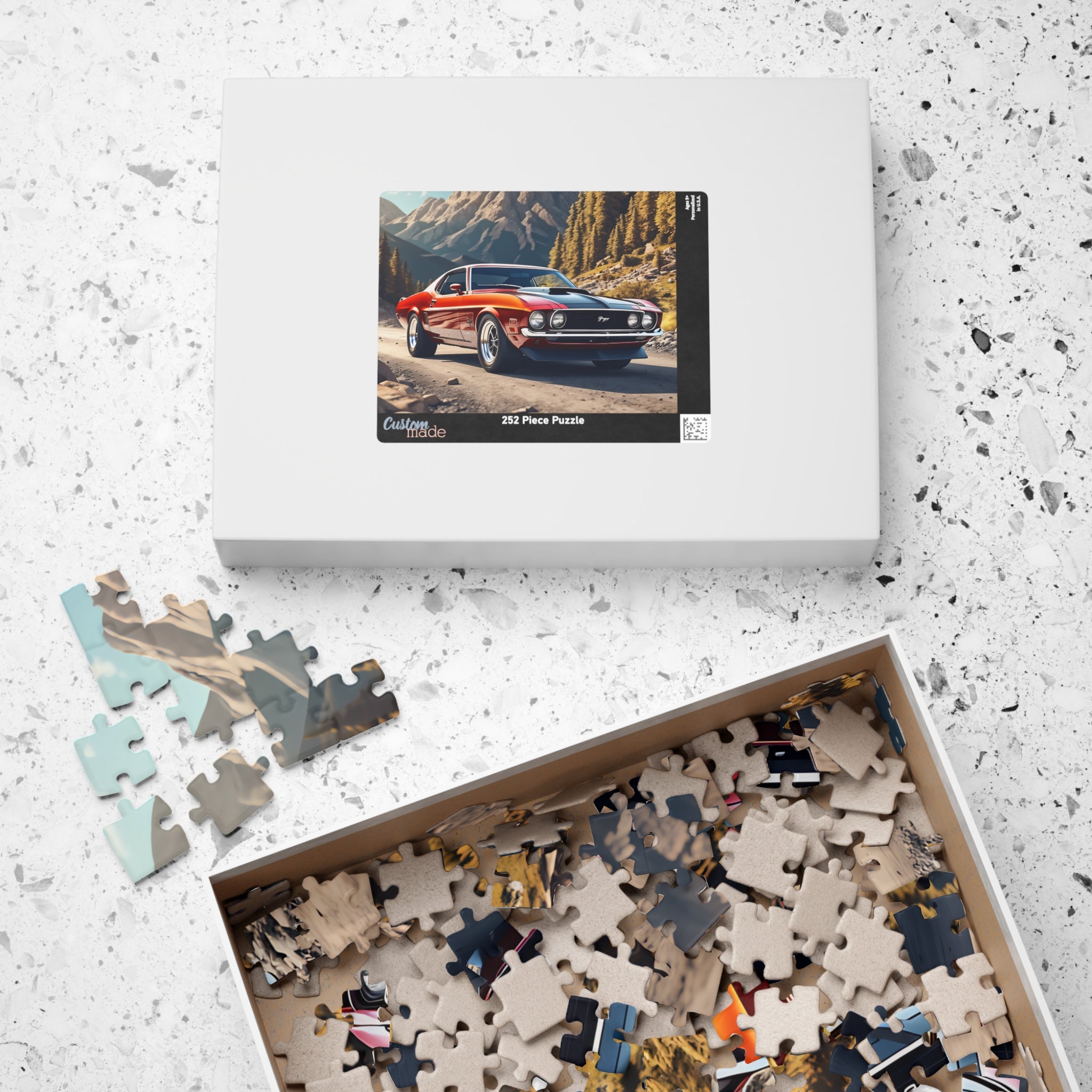 1971 Ford Mustang Mach 1 Jigsaw Puzzle 252, 520, 1014-piece Iconic ...