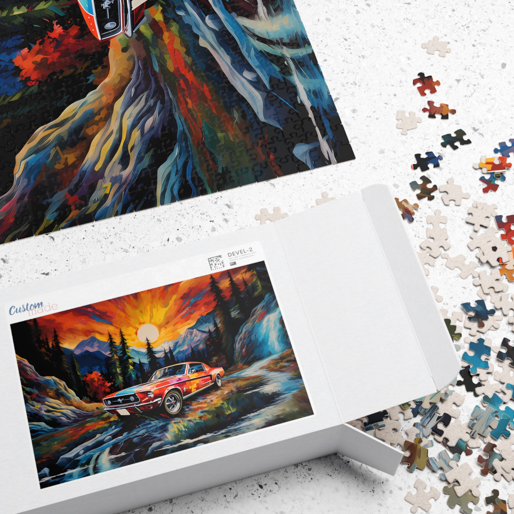 1967 Ford Mustang Jigsaw Puzzle (110, 252, 520, 1014-piece) - Gift Idea ...