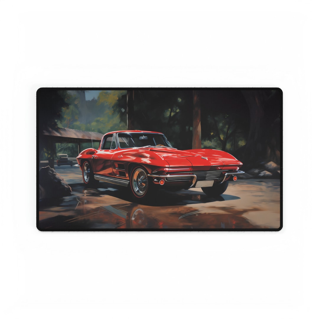 1963 Chevrolet Corvette Desk Mats Office Accessories Car Lover Gift ...