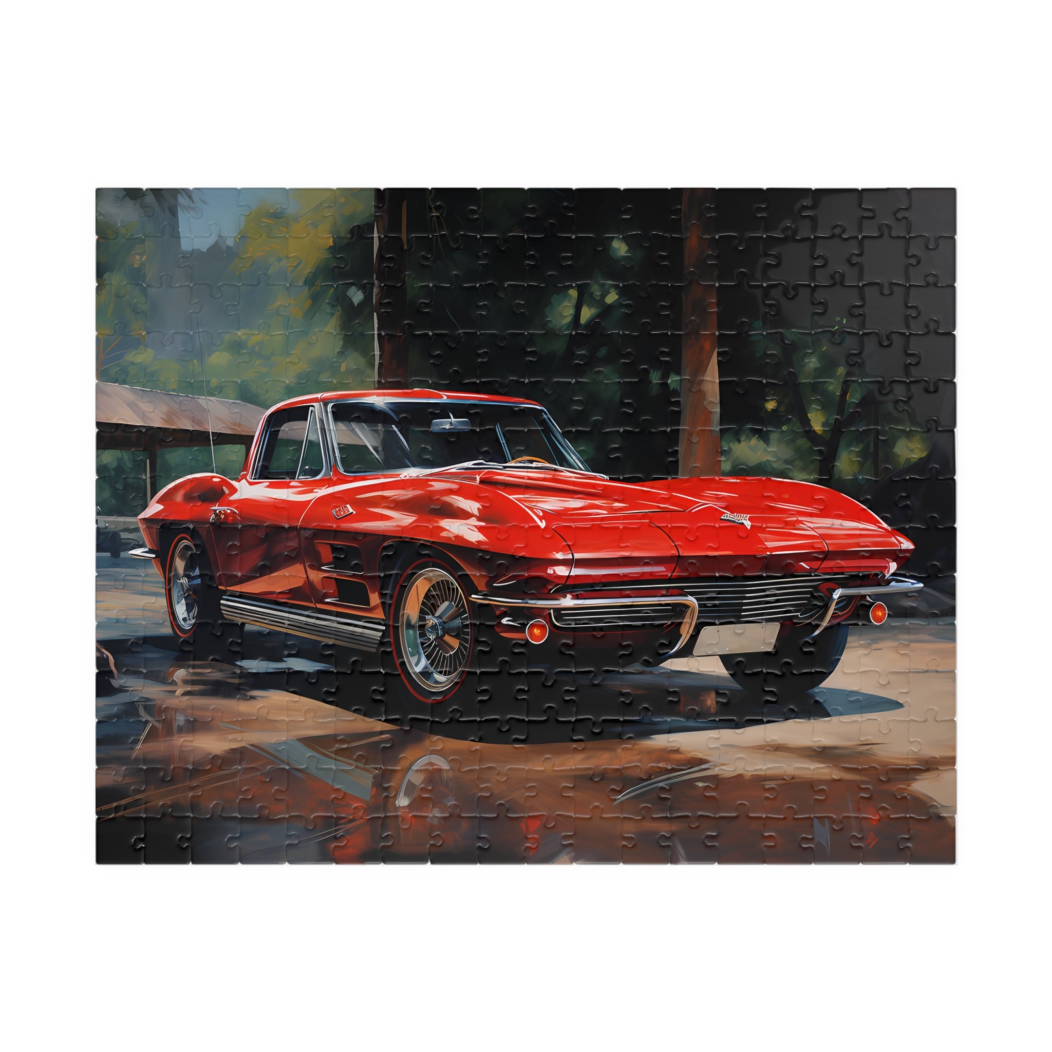 1963 Chevrolet Corvette Z06 Jigsaw Puzzle 110, 252, 520, 1014-piece ...