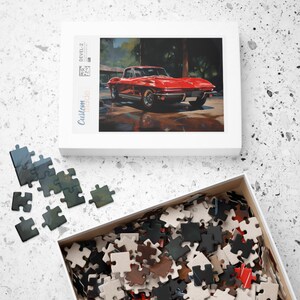 1963 Chevrolet Corvette Z06 Jigsaw Puzzle (110, 252, 520, 1014-piece ...