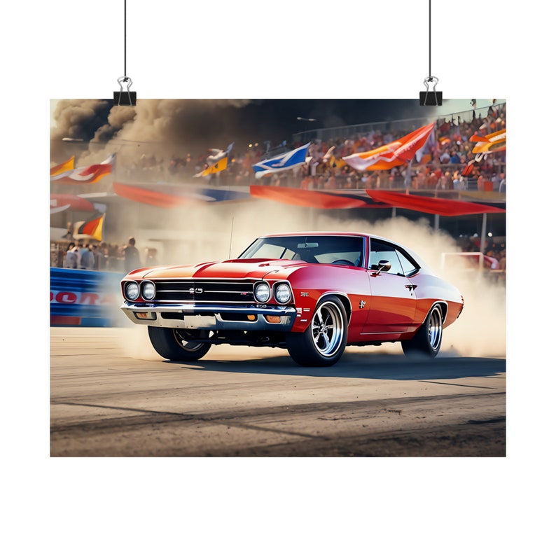 1969 Chevrolet Chevelle- Matte Horizontal Posters - Home Decoration ...