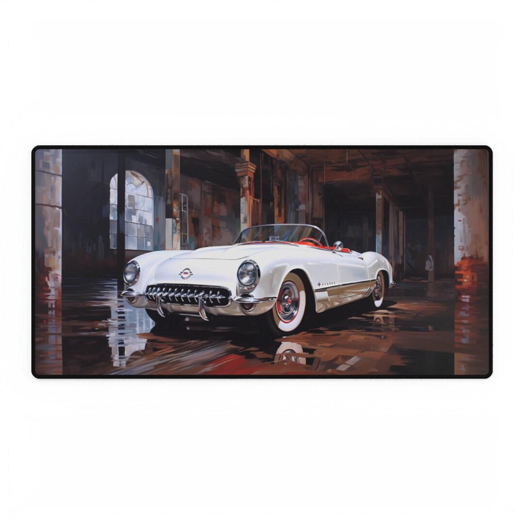 1953 Chevrolet Corvette Desk Mats Office Accessories Computer Desk Mat ...