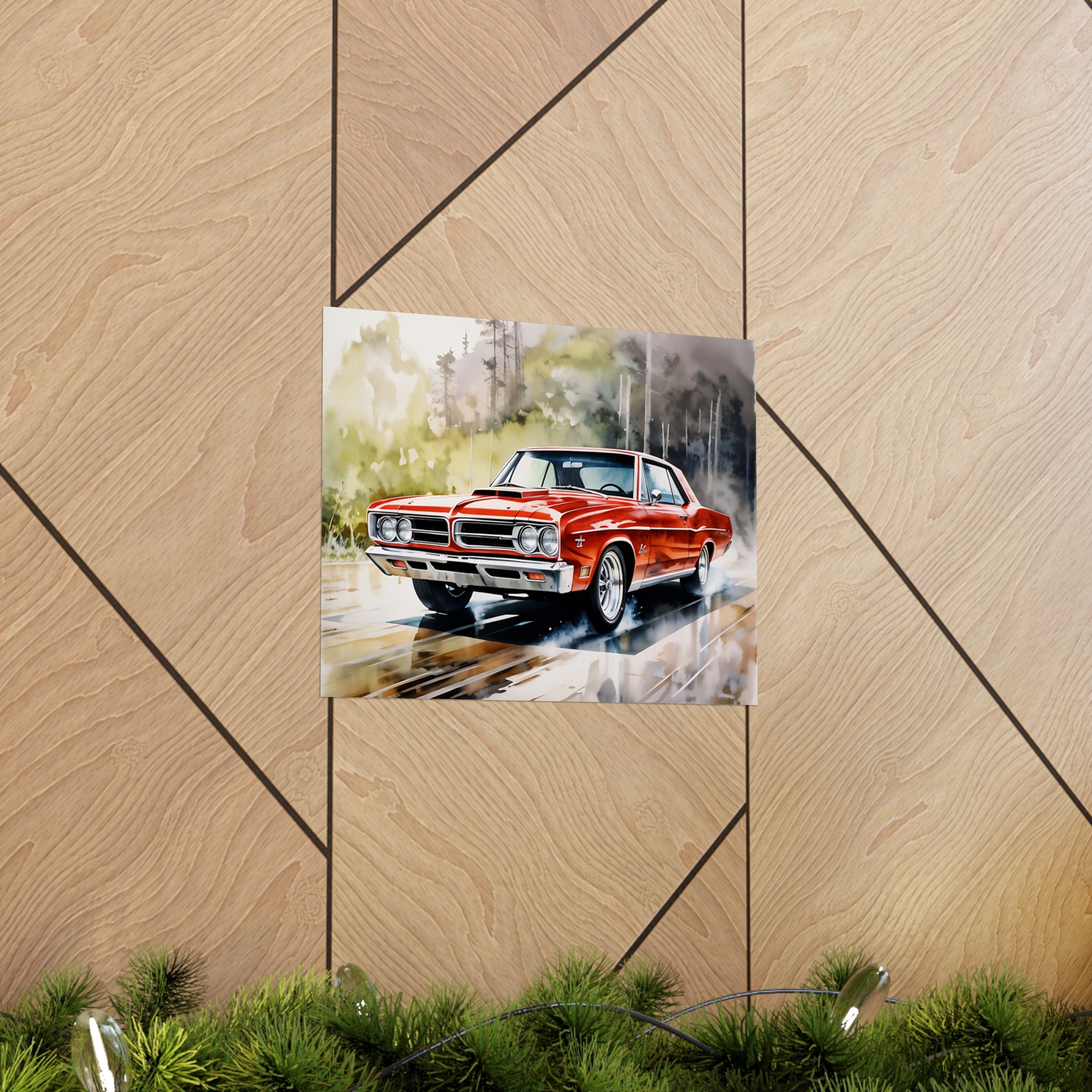 1964 Pontiac GTO Matte Horizontal Posters Home Decoration Wall Art ...