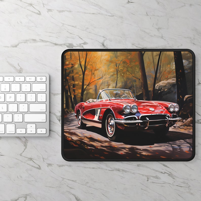 1962 Chevrolet Corvette Mouse Pad Computer Mouse Pad Office Decoration ...