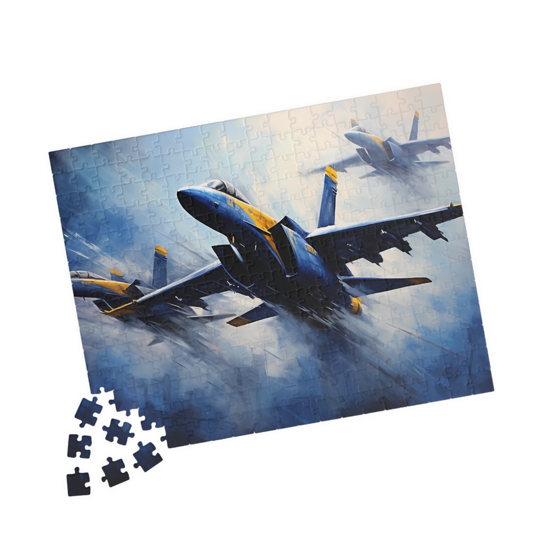 Blue Angels Fighter Jets Jigsaw Puzzle (110, 252, 520, 1014-piece ...