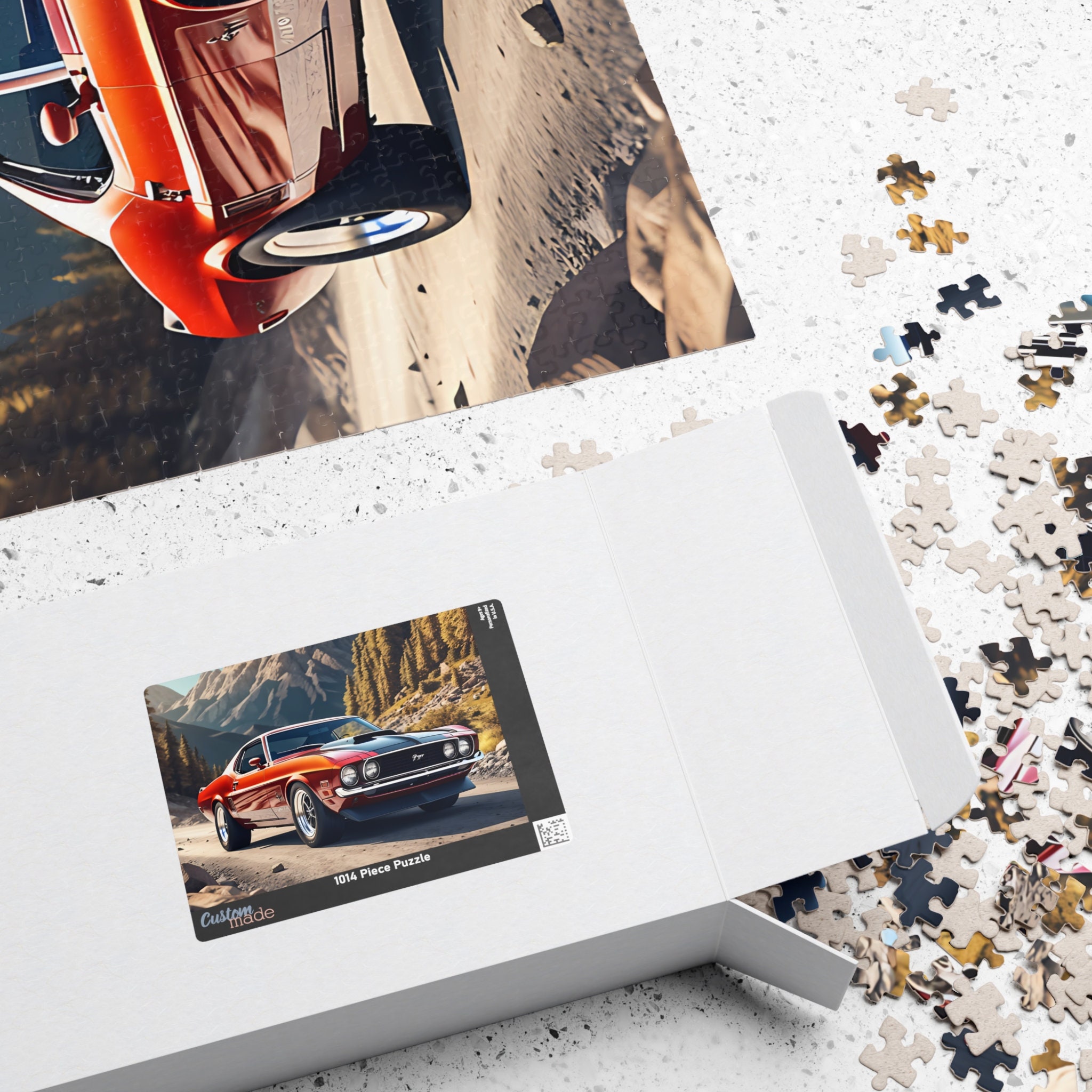 1971 Ford Mustang Mach 1 Jigsaw Puzzle 252, 520, 1014-piece Iconic ...