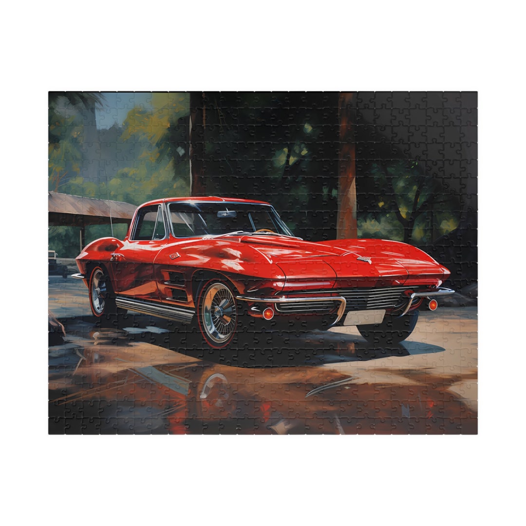 1963 Chevrolet Corvette Z06 Jigsaw Puzzle 110, 252, 520, 1014-piece ...