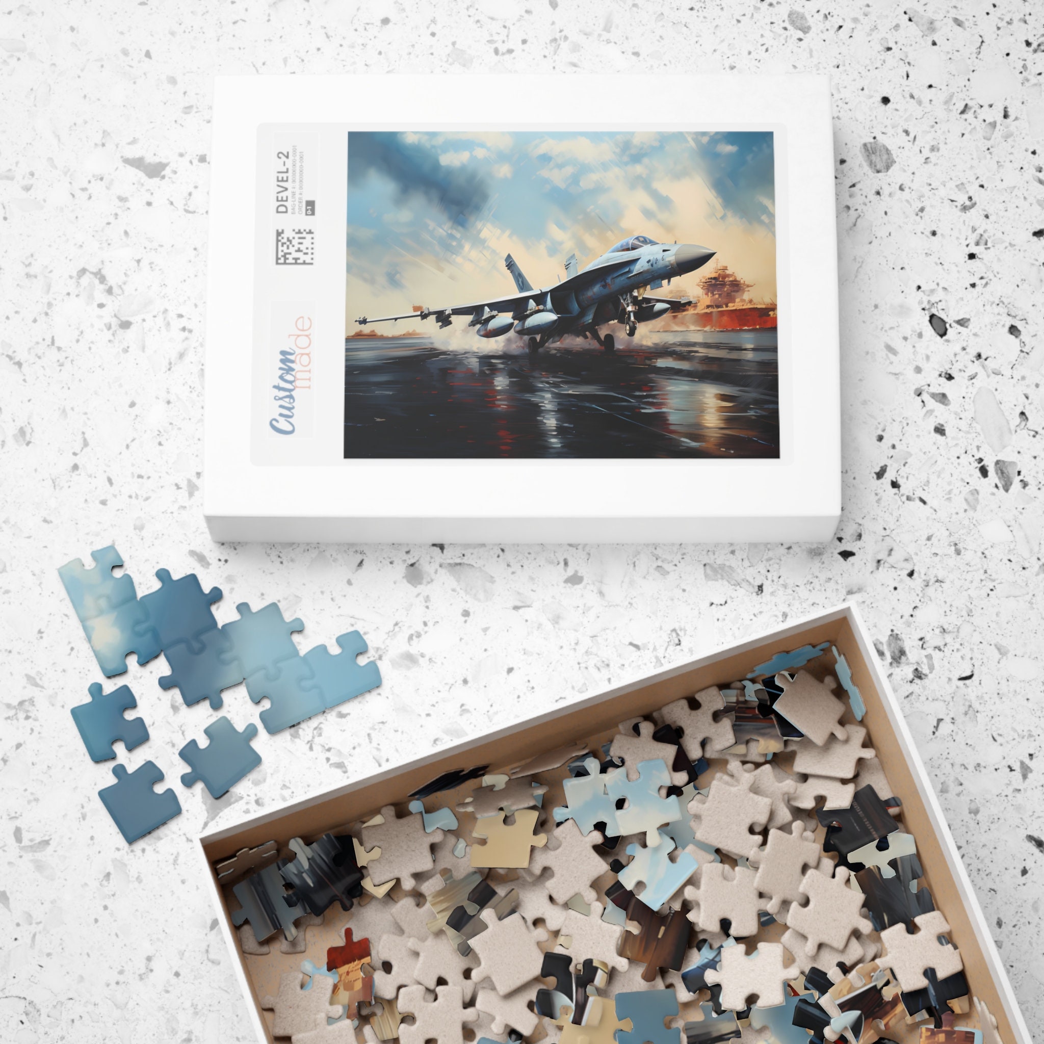 Military Fighter Jet F16 Jigsaw Puzzle (110, 252, 520, 1014-piece ...