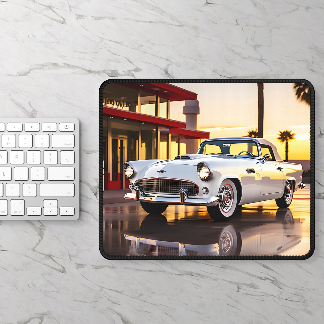 1955 Ford Thunderbird Mouse Pad Computer Mouse Pad Office Decoration ...