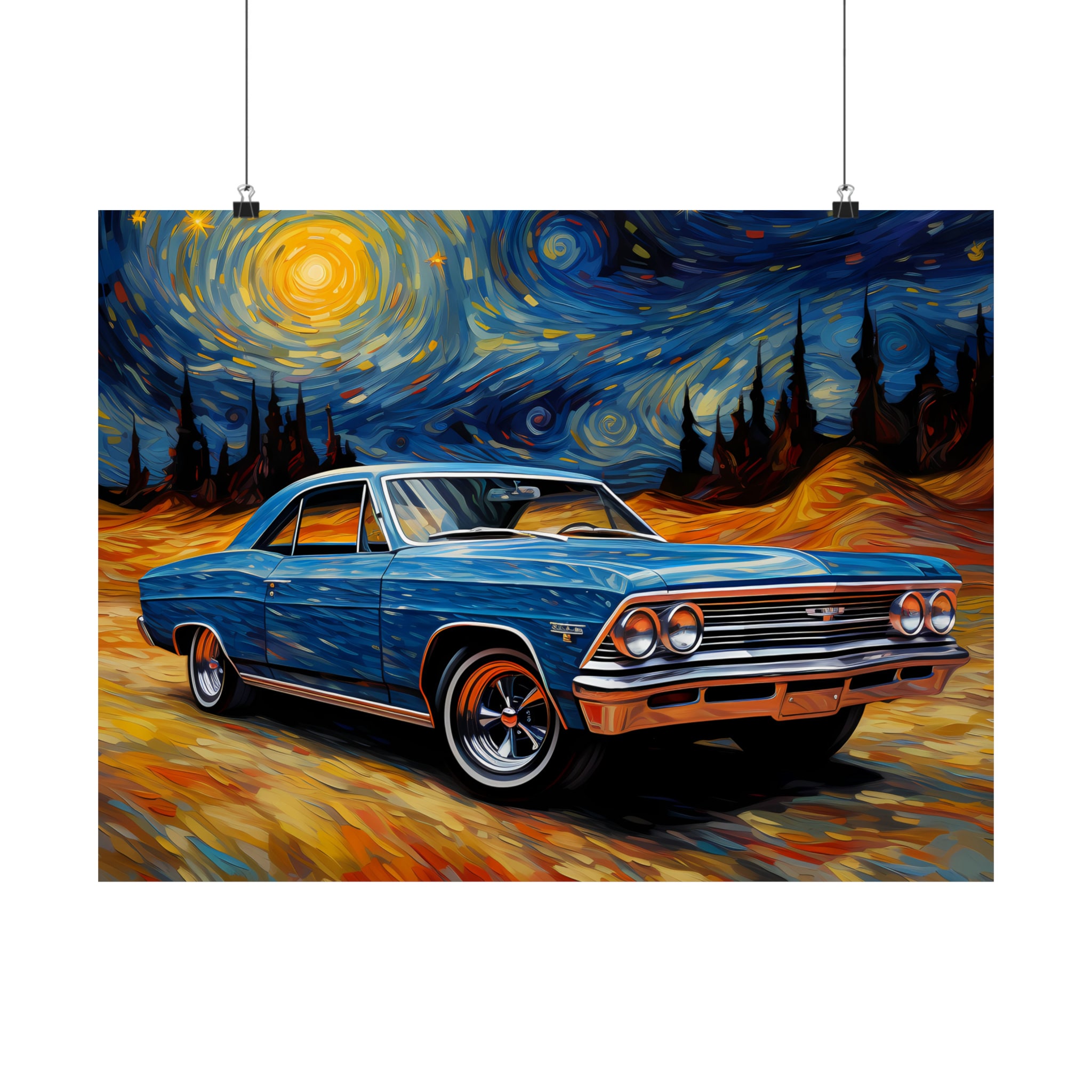 1967 Chevrolet Chevelle Horizontal Posters - Home Decoration - Wall Art ...