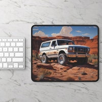 Vintage Ford Bronco Custom Art Gift Mouse Pad - Etsy