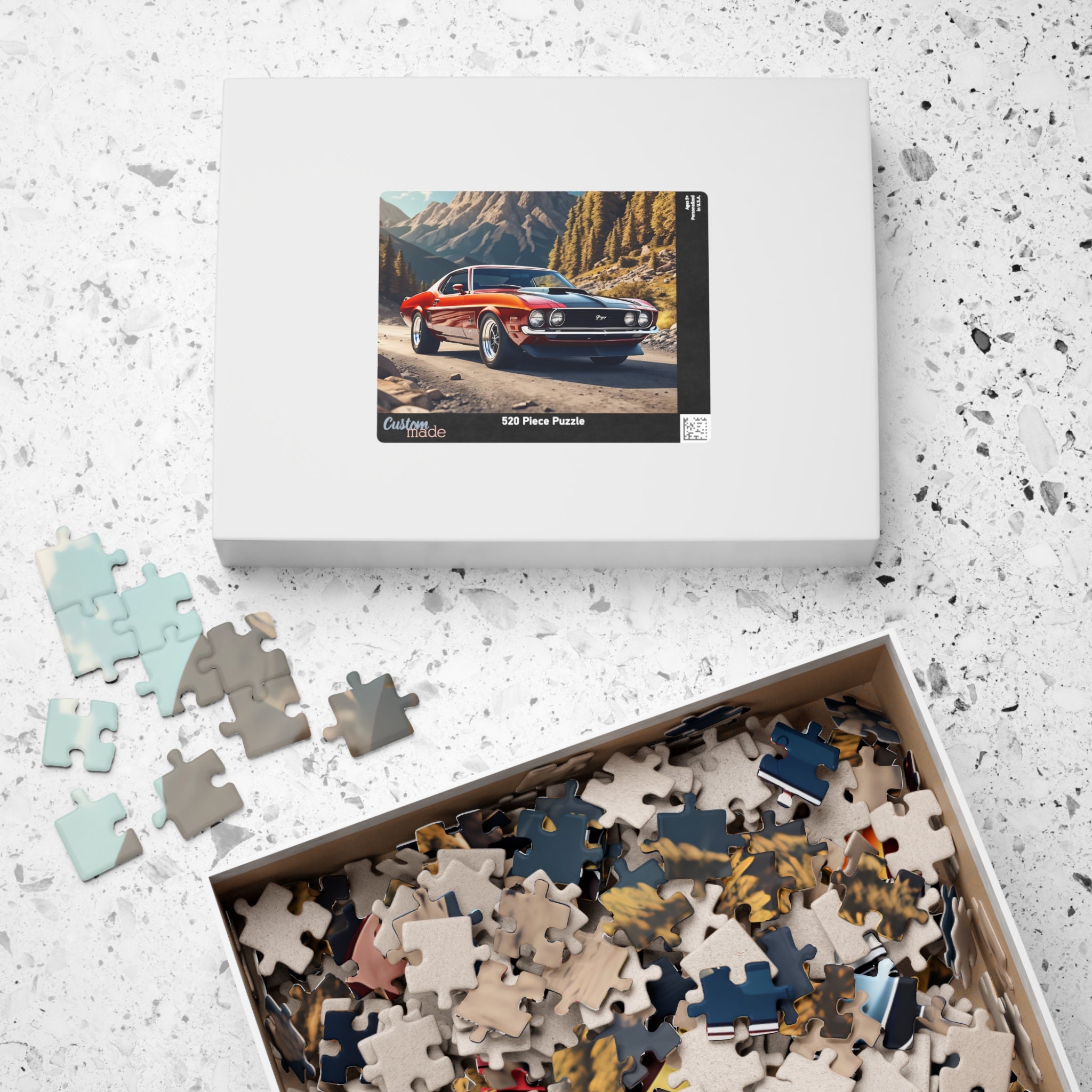 1971 Ford Mustang Mach 1 Jigsaw Puzzle 252, 520, 1014-piece Iconic ...