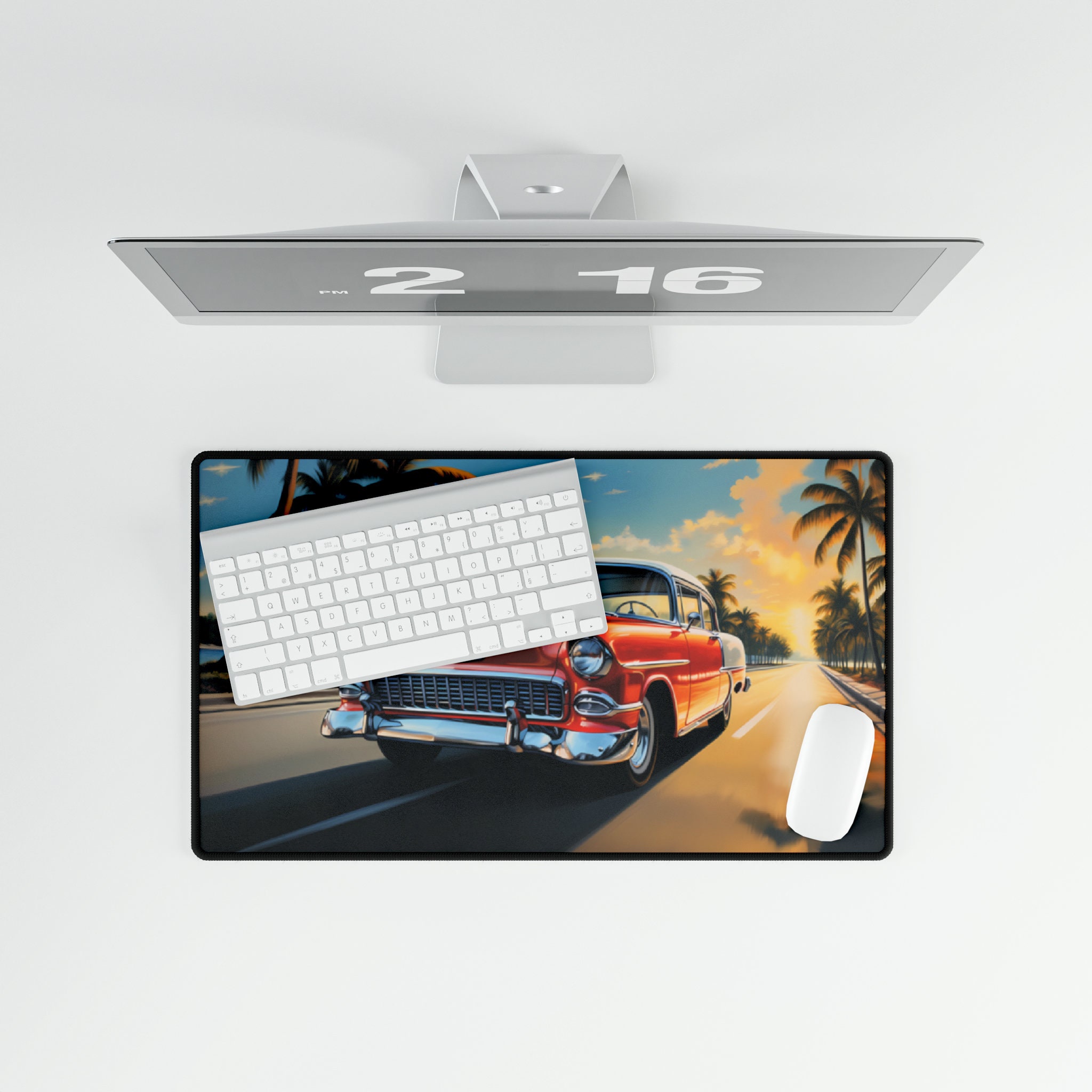 1955 Chevrolet Bel Air Desk Mats - Classic Car- Office Accessories ...