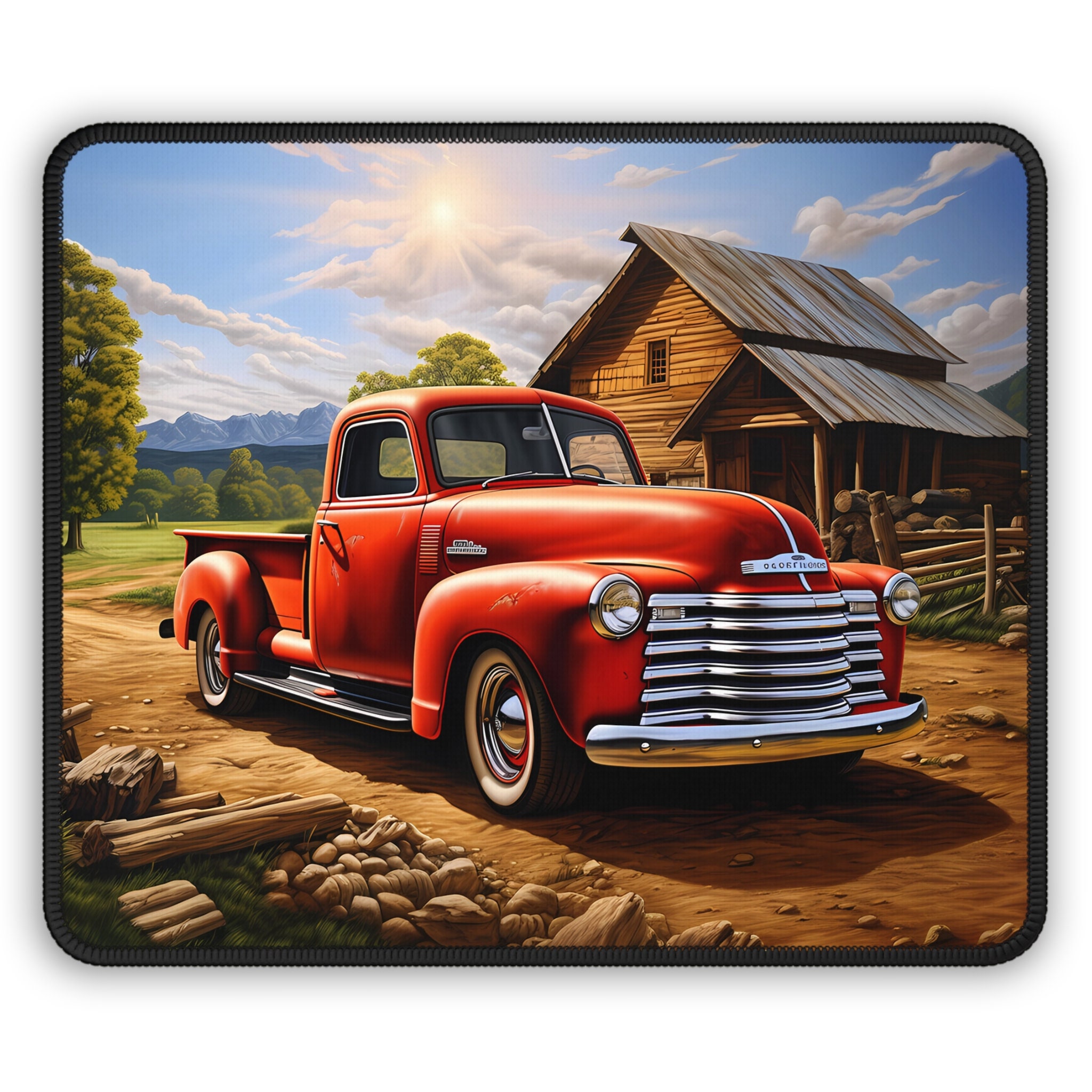 1947 Chevrolet Pickup Truck Mouse Pad - Computer Mouse Pad - Office ...