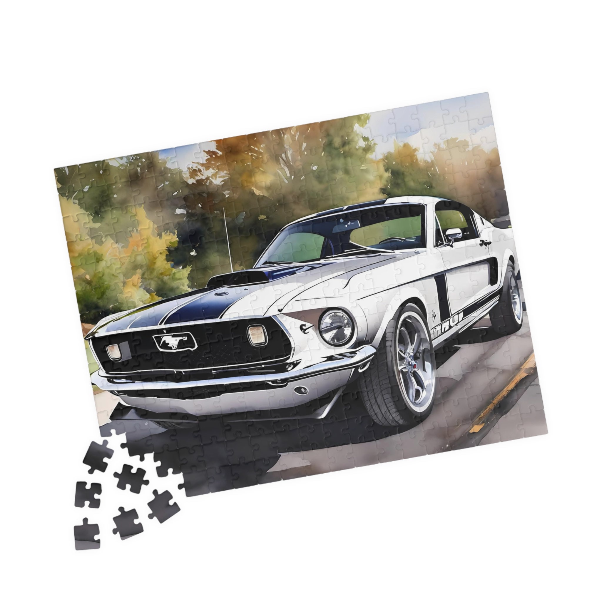 1967 Ford Mustang GT350 Jigsaw Puzzle (110, 252, 520, 1014-piece ...