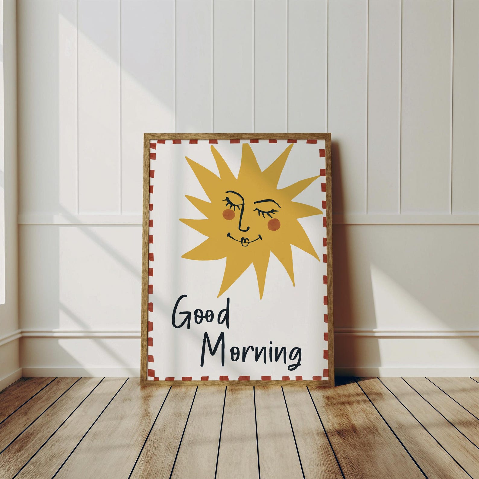 Good Morning Sun Print, Whimsical Prints, Vintage Magical Nursery Art ...