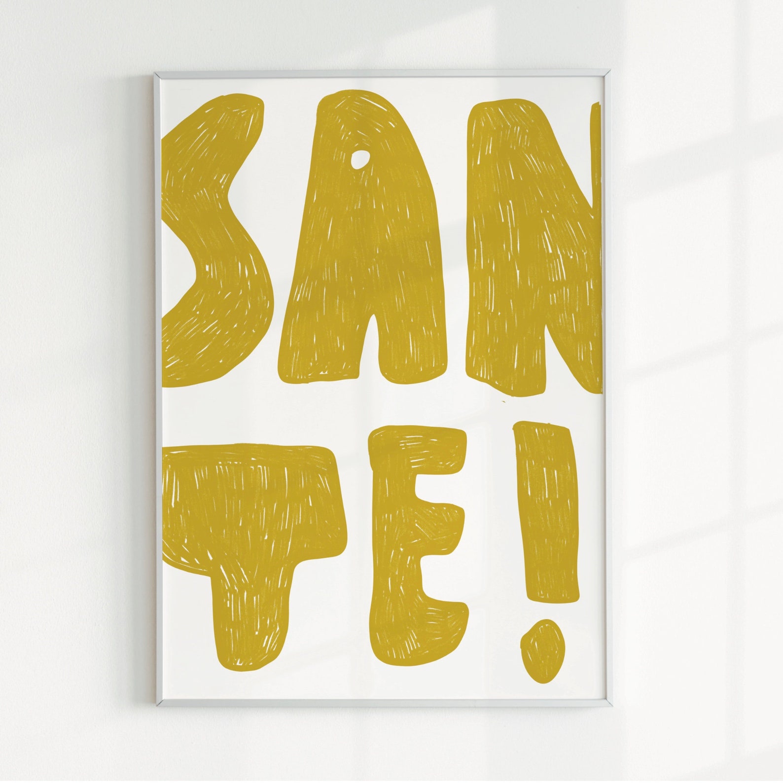 Sante Poster, French Style Prints, Trendy Art for Living Room ...