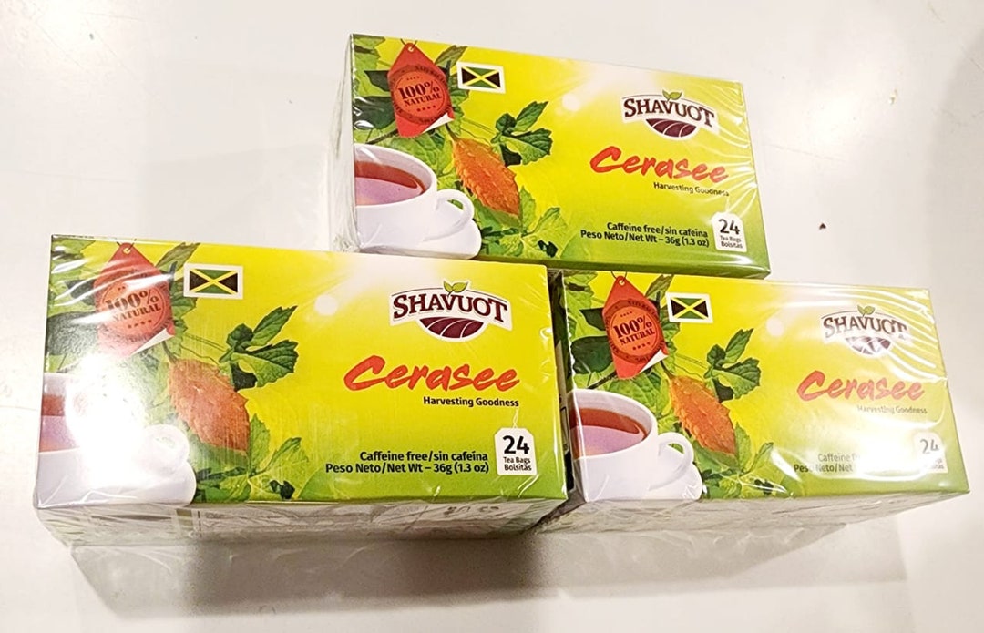 Cerasee Tea 3 Boxes 24 Bags in Each Organic Tea All Natural - Etsy
