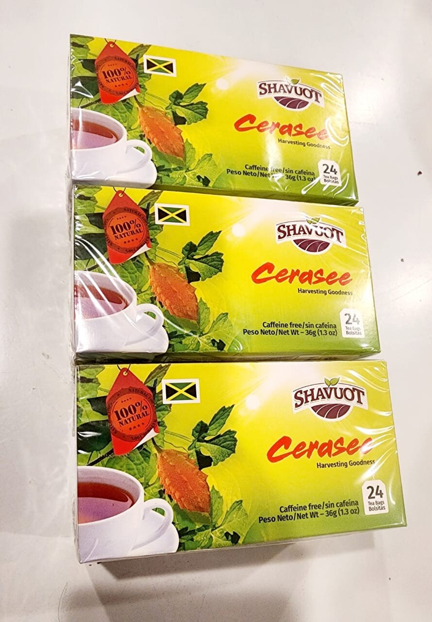 Cerasee Tea 3 Boxes 24 Bags in Each Organic Tea All Natural - Etsy