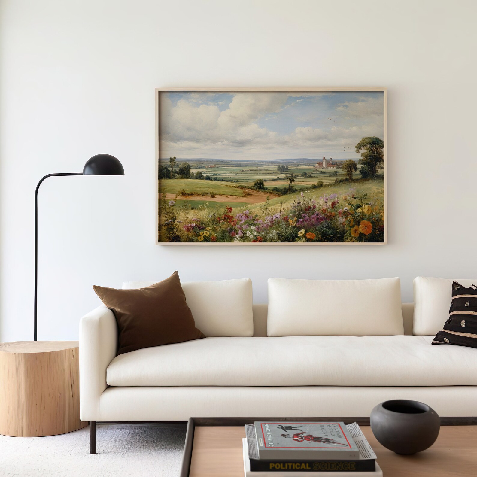 Printable Oil Painting, Renaissance Landscape Art Scene, Digital ...