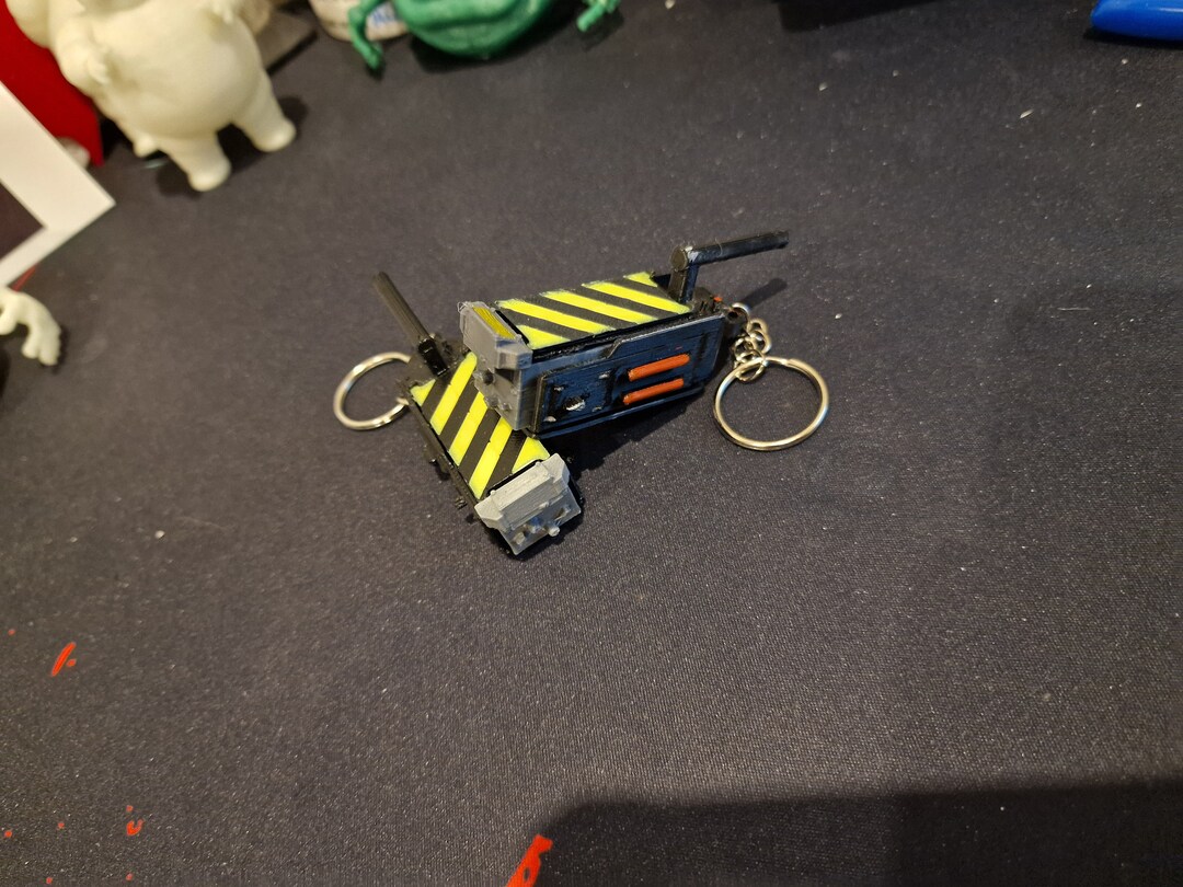 Ghostbusters Trap Keychain - Etsy