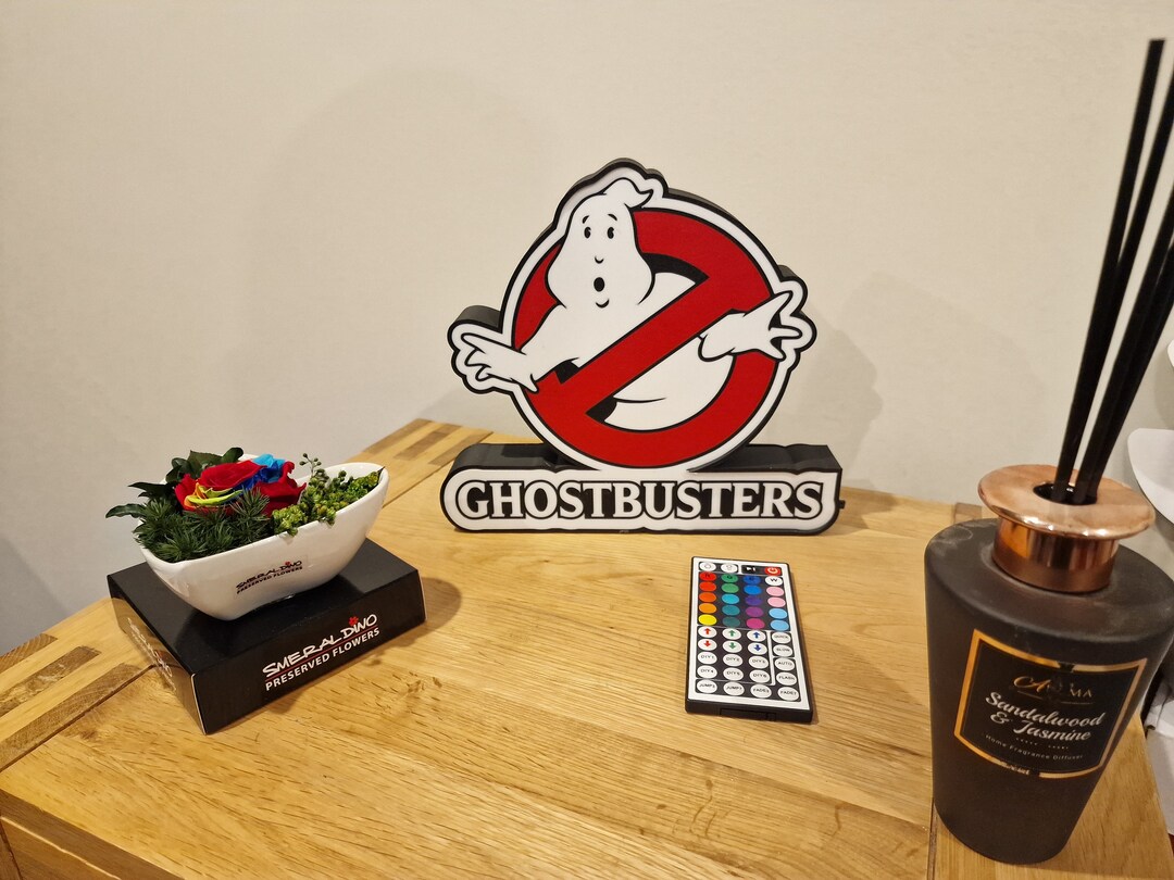 Ghostbusters Lightbox Sign,with Colour Changing Led's - Etsy