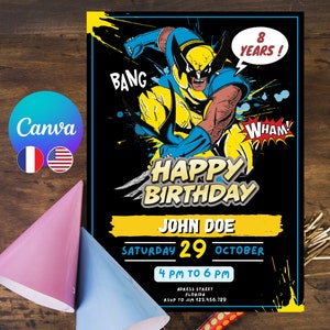 Wolverine Birthday - Etsy