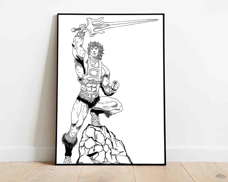 He-man Kids Svg Files, Red He-man Svg Sport, White He-man Svg, He-man ...