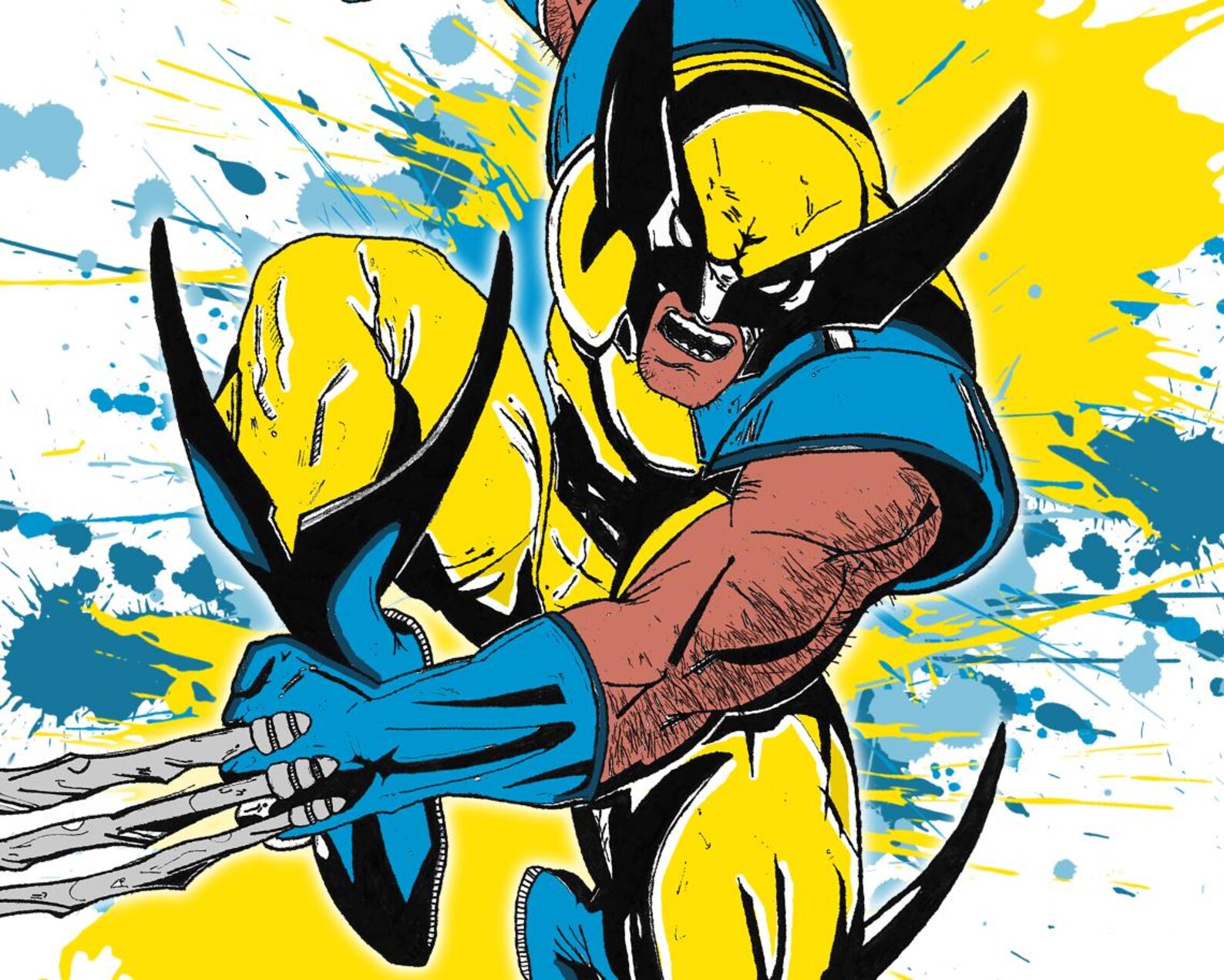 Wolverine SVG, PNG, JPG Files Pack, Prints, T-shirt Designs, Cards ...