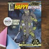 Predator Birthday Card, Kids Birthday Party Invitation Card Editable ...