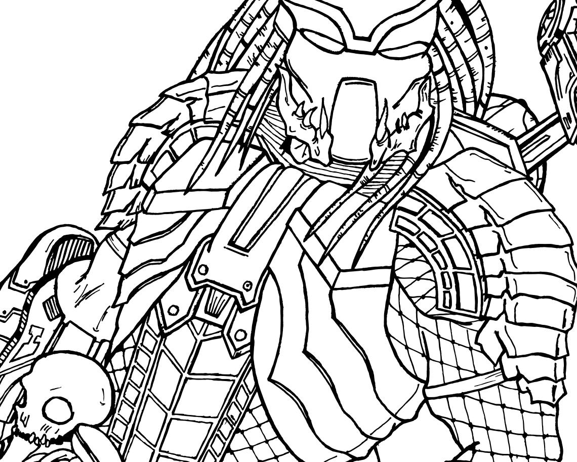 Predator Svg Files, Predator Coloring Svg, Predator White Svg, Predator ...