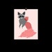 Raccoon Mermaid Illustration Poster - Etsy