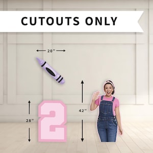 Miss Rachel Birthday Backdrop With Cutouts: Foam Board With Stands - Etsy