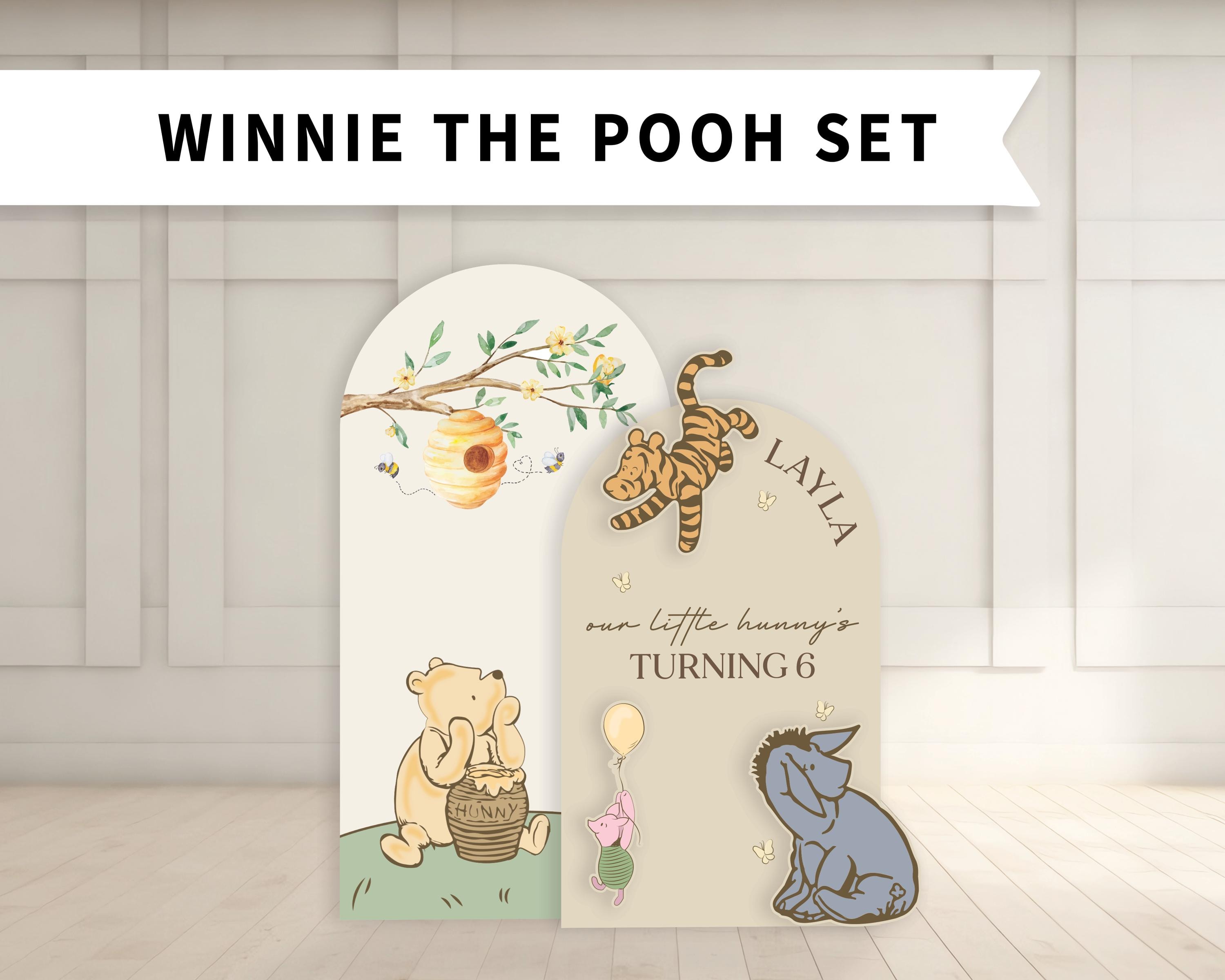 Winnie the Pooh Baby Shower Backdrop: Custom Birthday Party Bridal ...