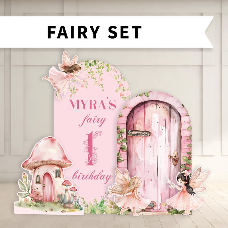 Fairy Party Backdrop Cutout - Etsy