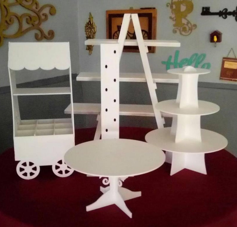 6 Piece Candy Bar Set-up Kit - Etsy