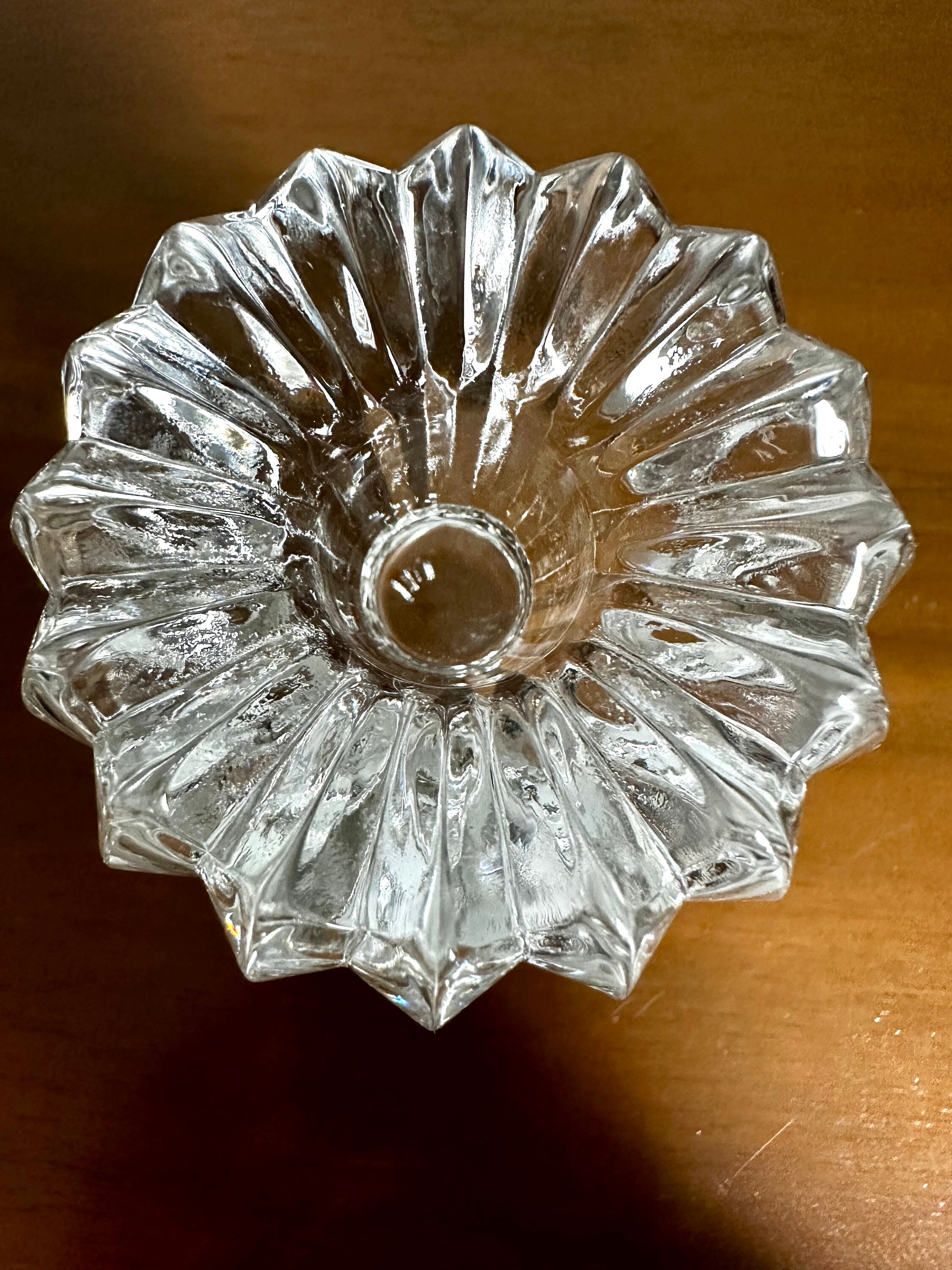 Vintage Mikasa Diamond Fire Design Candle Holders - Etsy