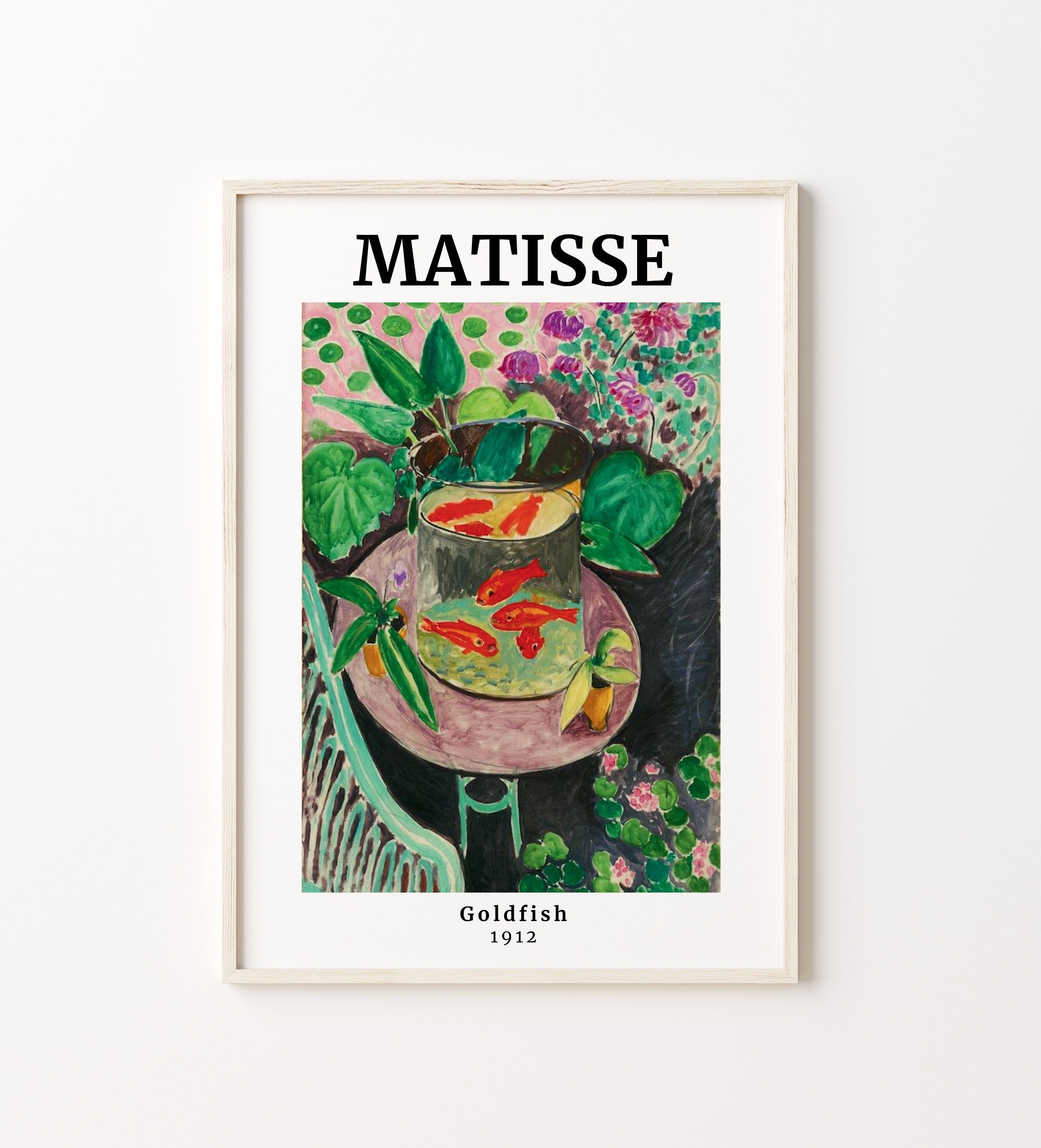 Matisse Goldfish Poster | Goldfish | Printable Matisse | Room Prints ...