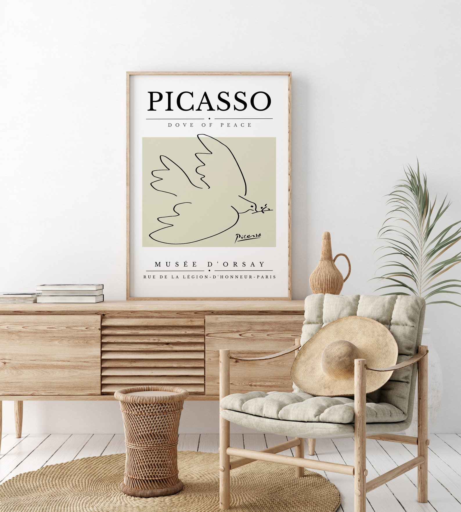 Picasso Line Art | Picasso Animal Line Drawing | Set of 6 | Gallery ...