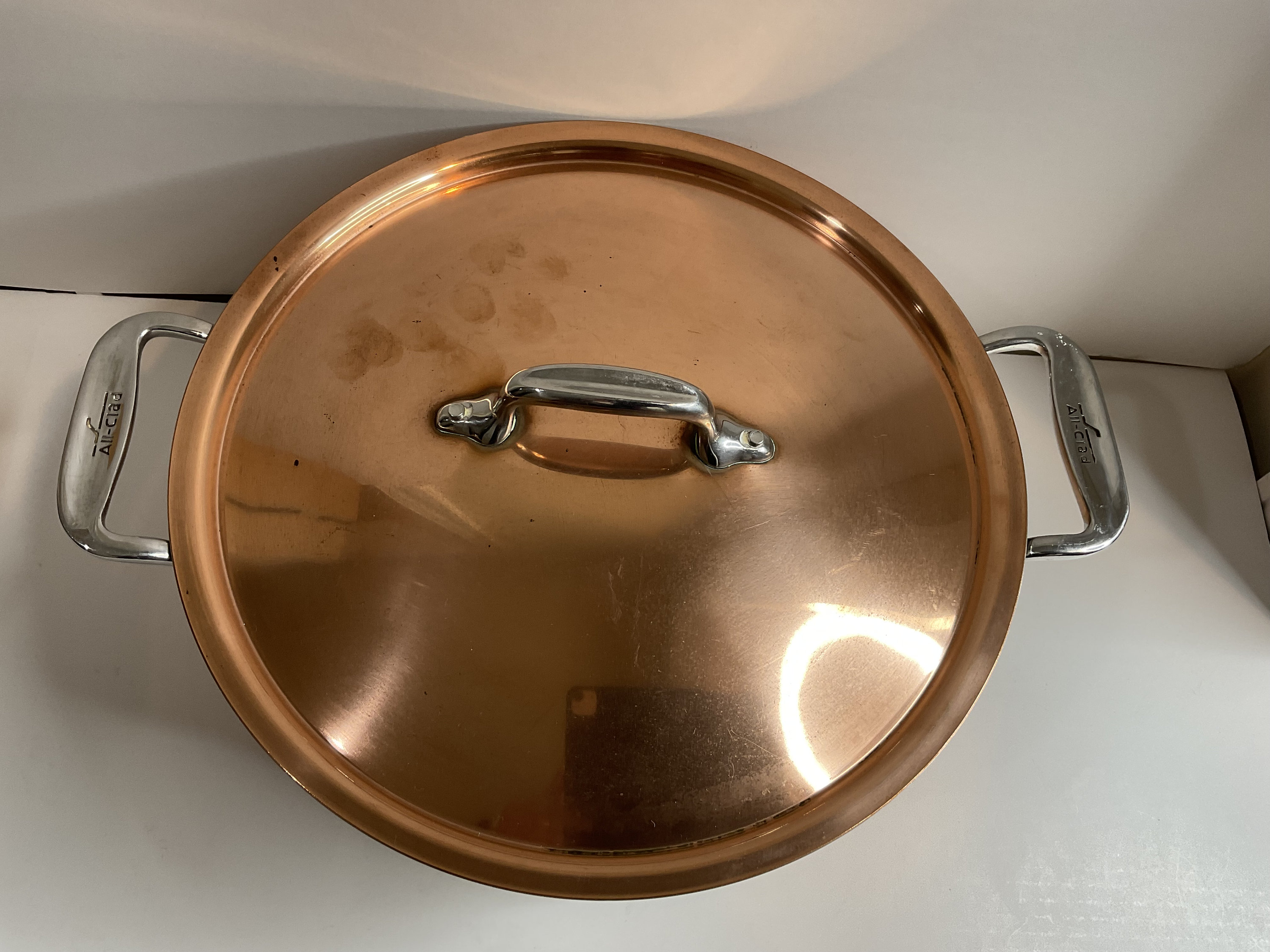 Vintage All Clad Copper Cookware Set - Etsy