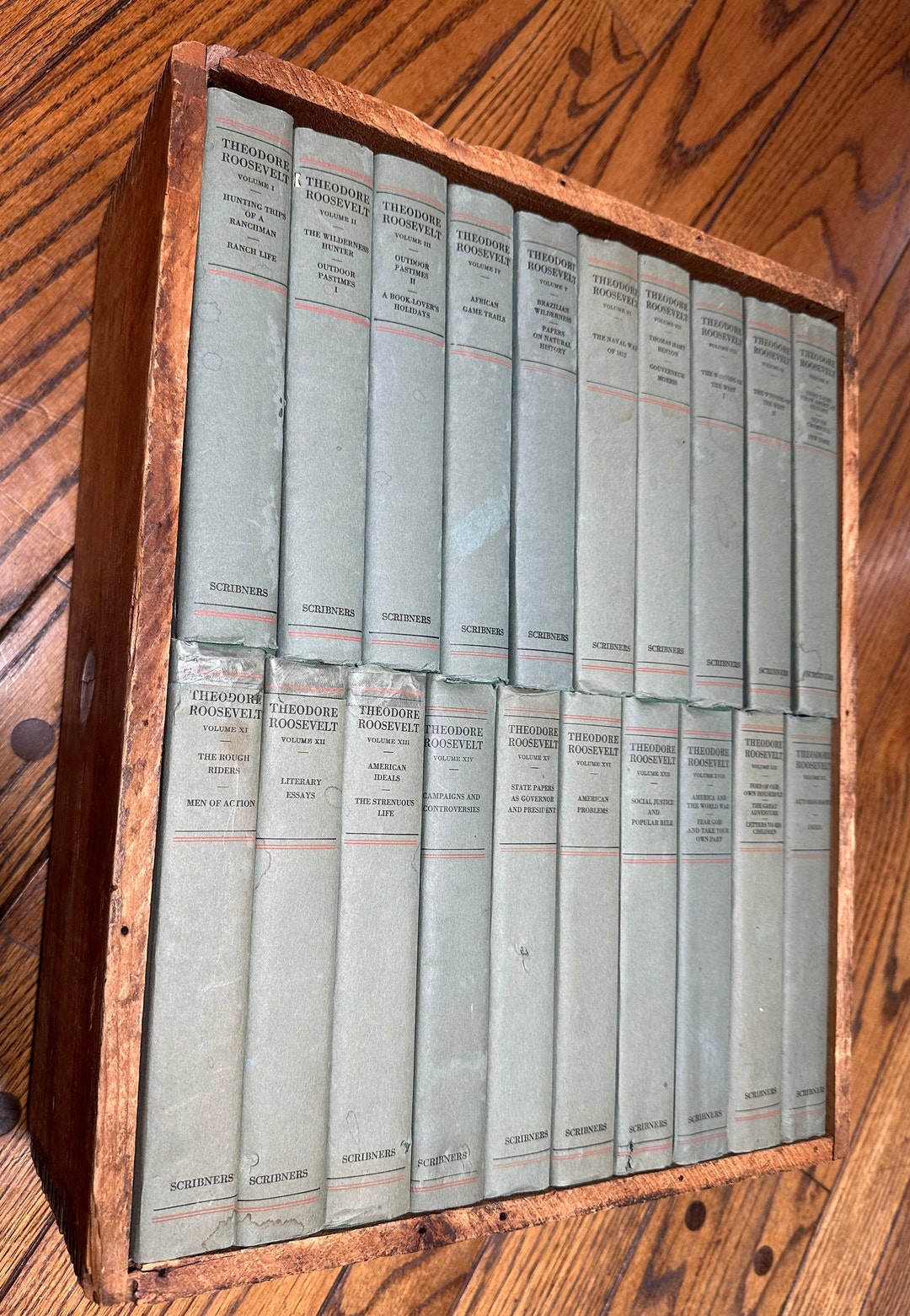 The Works of Theodore Roosevelt the National Edition Set of 20 in ...